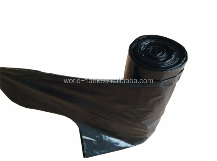 Wave Top Ldpe Plastic Trash Bag Flap Tie Large Garbage Bag With Flaps ...