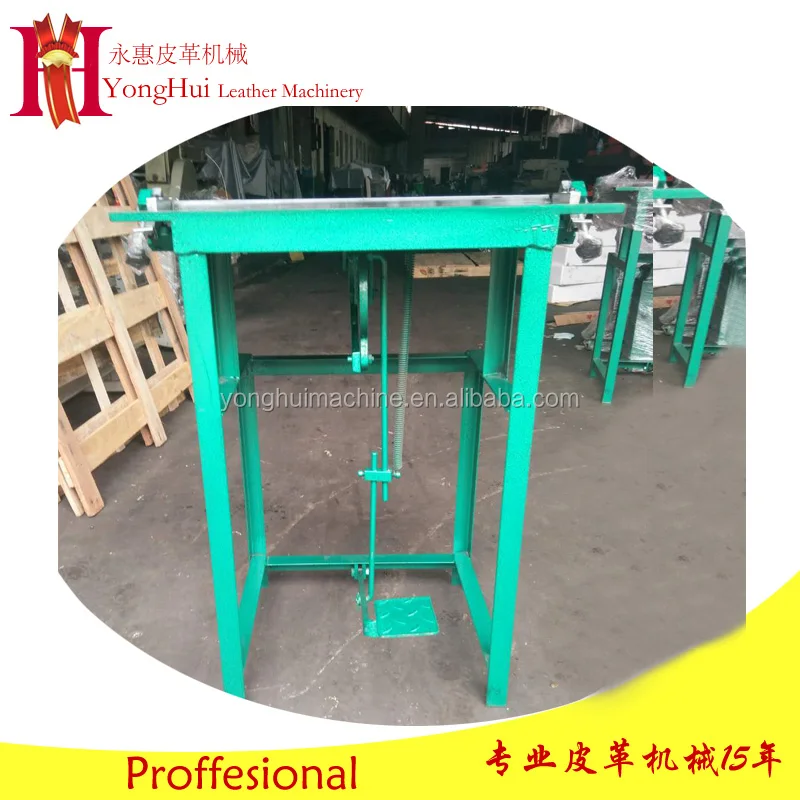 Foot Pedal Operated 20'' 24'' Bag Making Leather Bending Manual Press ...