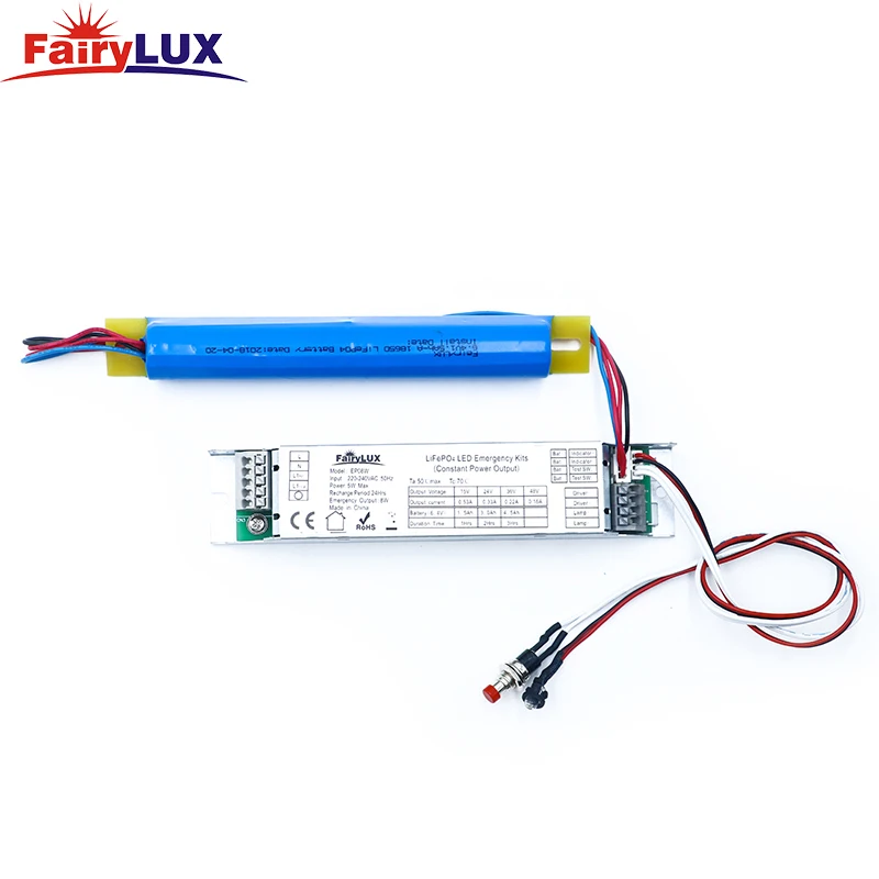 6w Led Emergency Power Pack Inverter Battery Supply Conversion Kit For ...