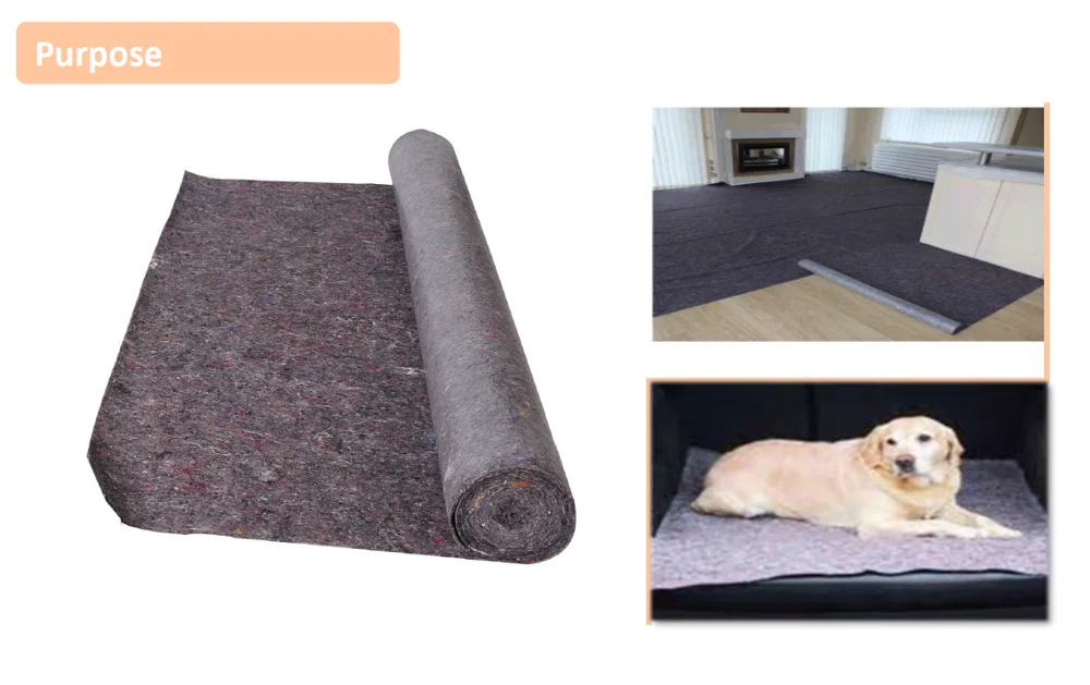 Carpet Floor Fabrics Properties Of Felt Fabric Anti-slip Laminated ...