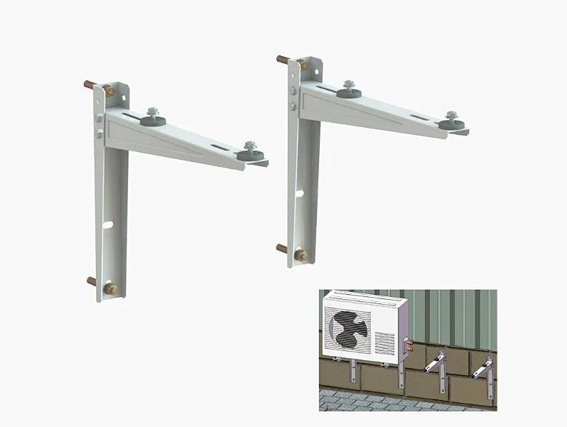 High Strength Material Wall Mount Cold Rolled Steel Air Conditioner ...