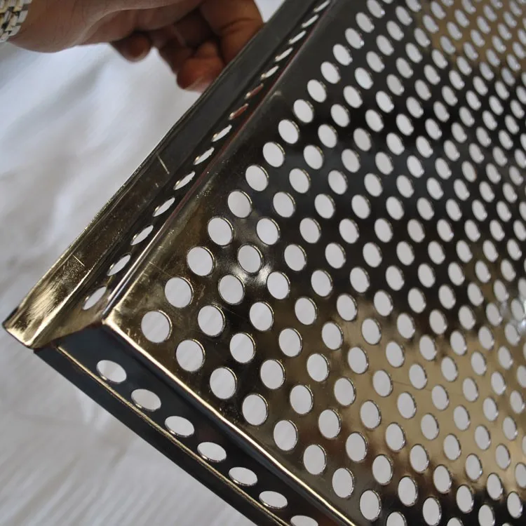 Stainless Steel Perforated Metal Drying Trays for Food Industry