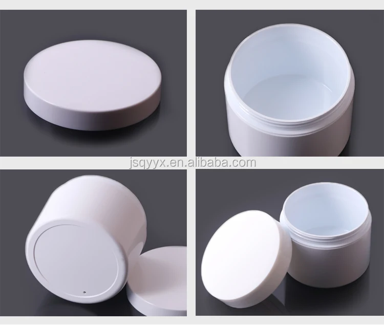 Hot Sale 100g 150g 200ml White Plastic Plastic Cosmetic Jars - Buy ...