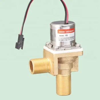 90 Degree Brass Solenoid Valve 12v 1/2 Inch Electric Water Valve ...