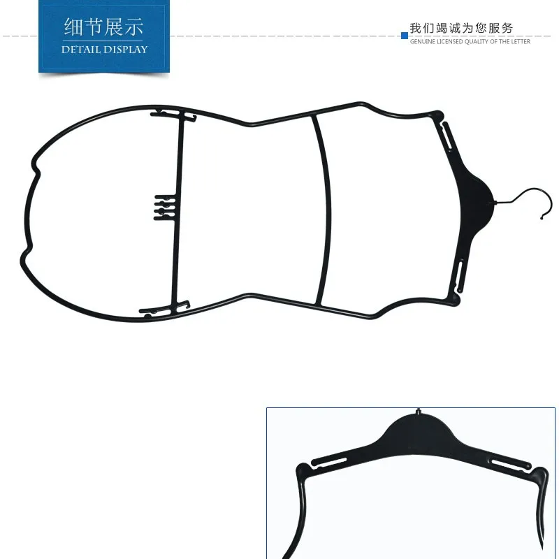Transparent Plastic Cheap Sturdy Body Shape Hanger With Breast - Buy ...