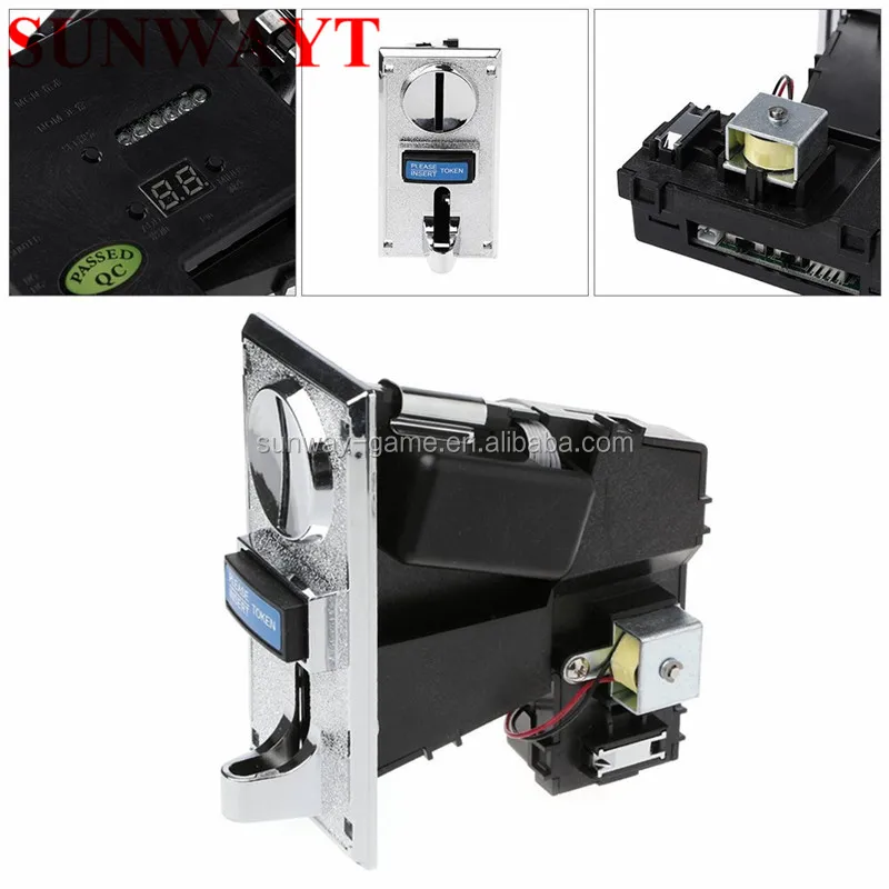 6 Kinds Different Coins Selector Acceptor For Arcade Video Games ...