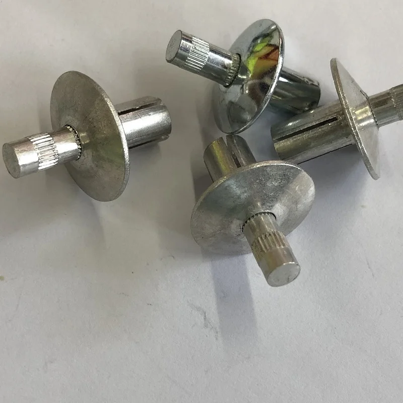 Drive Pin Split Rivet - Full Brazier Head Aluminum Steel