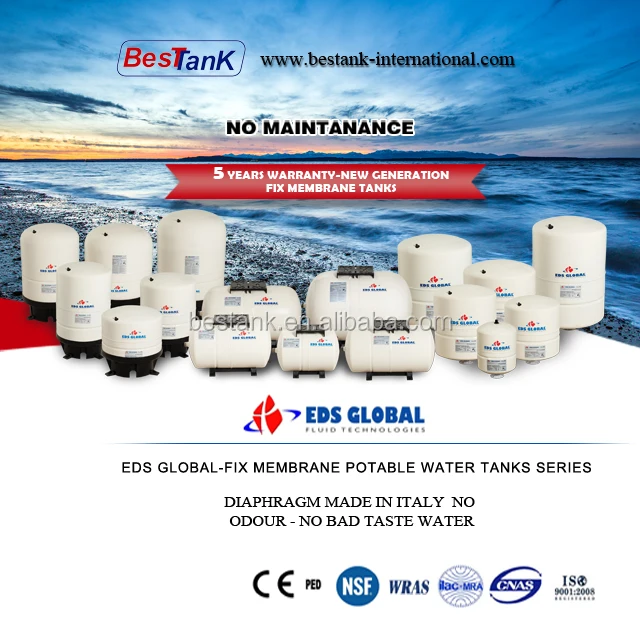 BESTANK 2-40000lt Water Pressure Tank - Reliable Performance
