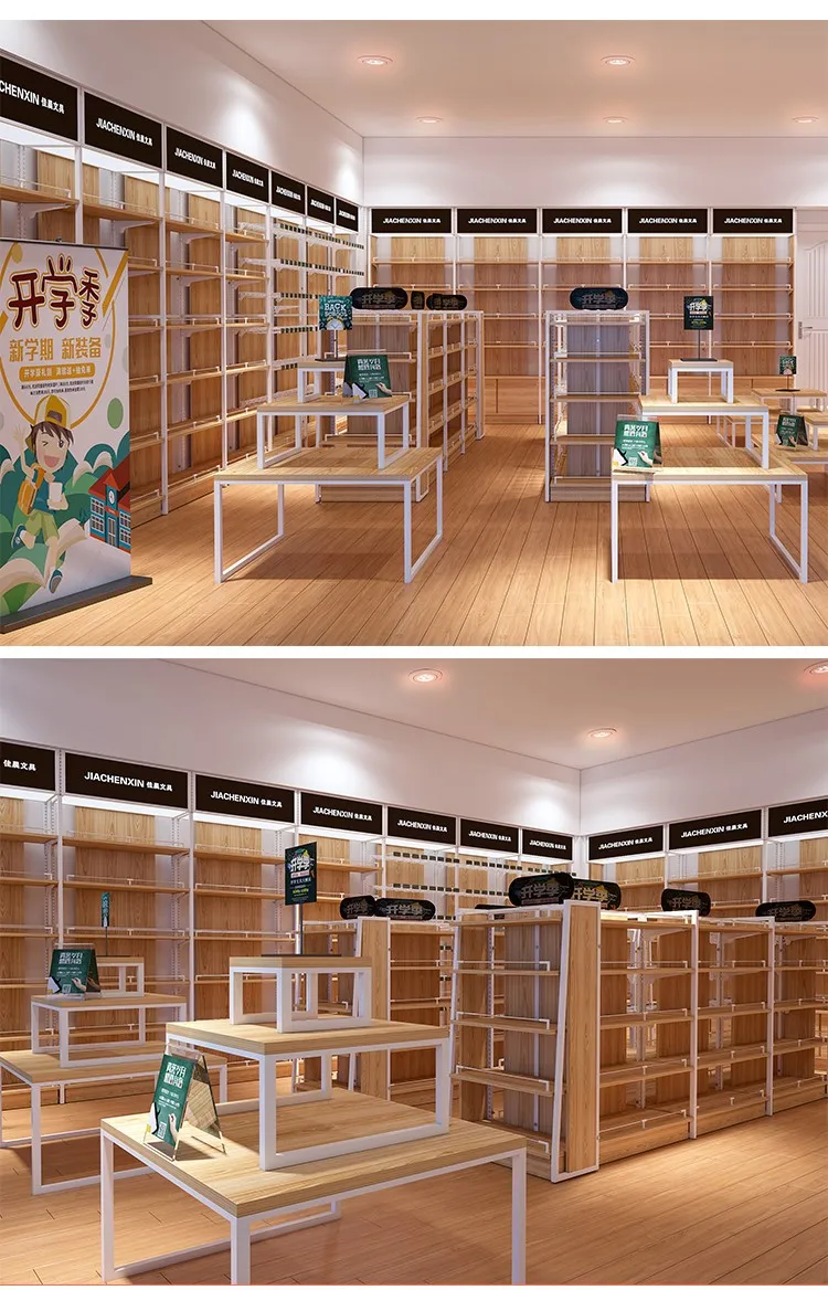 Durable Miniso Daiso Showroom Shelves - Customizable Display Racks