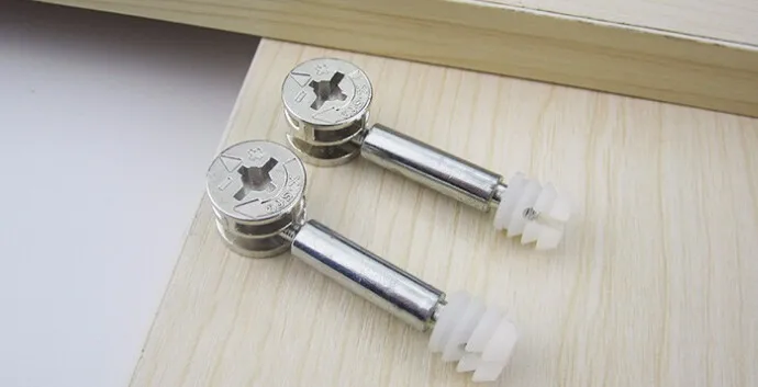 3 In 1 Furniture Mini-fix Plastic Nuts And Bolts Cabinet Fitting - Buy ...