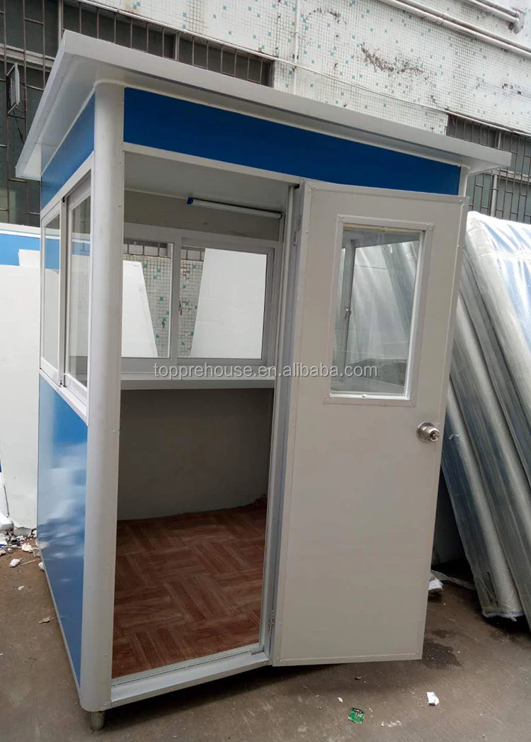 Secure and Durable: Sandwich Panel Sentry Booth for Outdoor Use