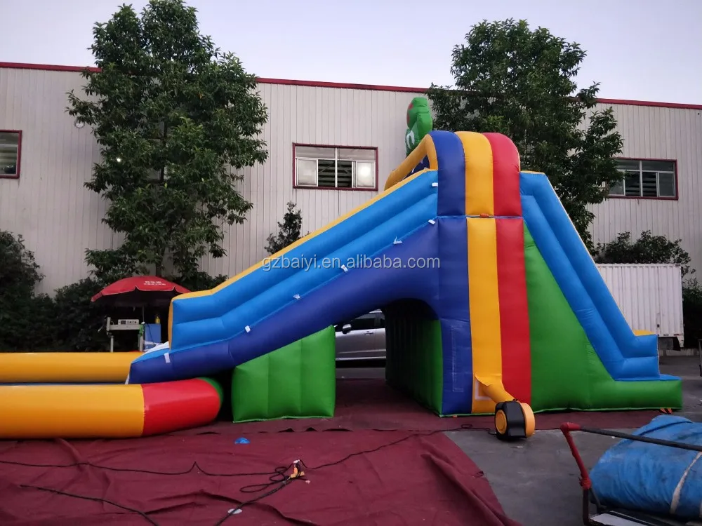 Commercial Outdoor Inflatable Frog Pool Slide Water Slide For Sale ...