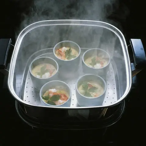 Square Type Japanese Steam Food Warmer - Stainless Steel
