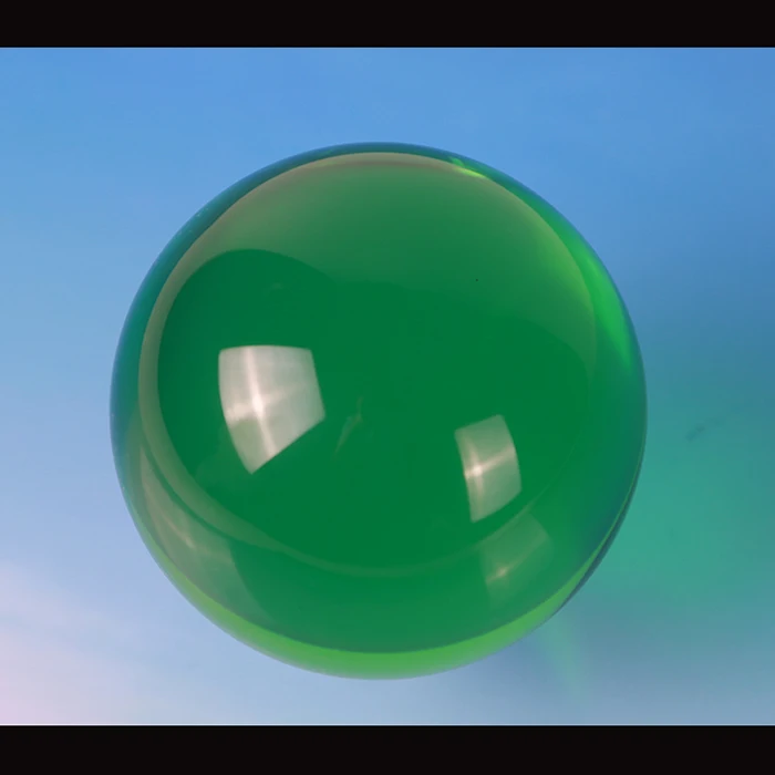 100mm Large Acrylic Sphere With Stand Pmma Transparent Solid Globes ...