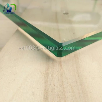 High Quality 3-19mm Chamfer Edge Glass Flat Edge Polished Clear ...