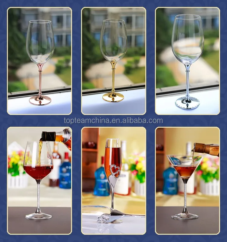 Crystal Fancy Giant Custom Glassware Manufacturer Drinking Wine Glasses ...