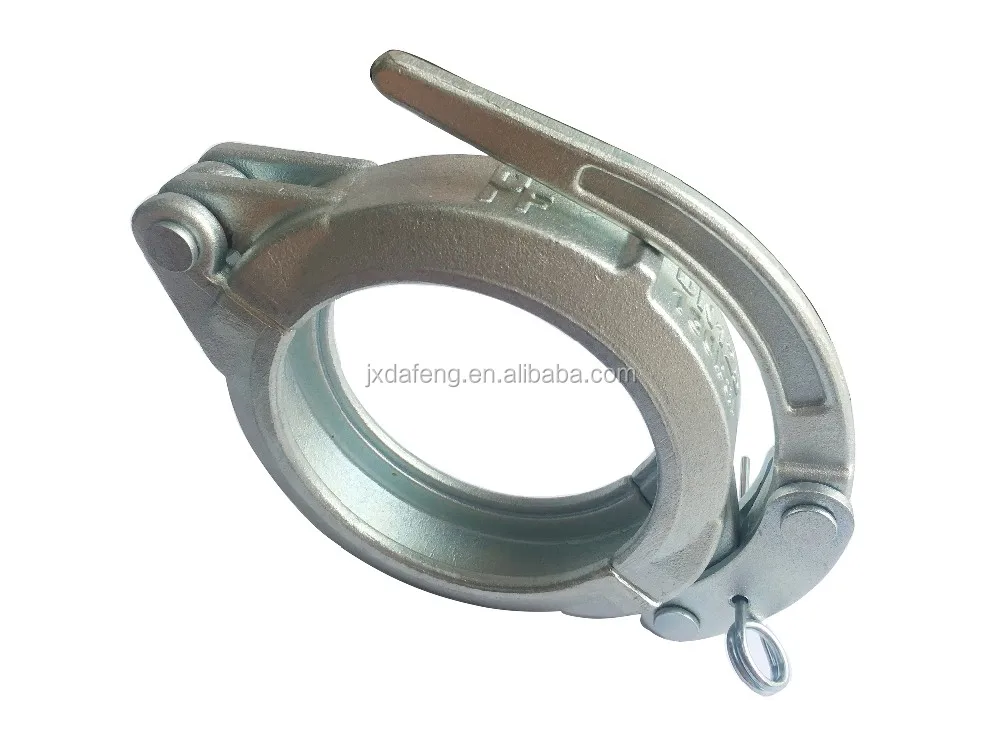 High Quality Dn125 Forged Concrete Pump Coupling/clamp/snap Coupling ...