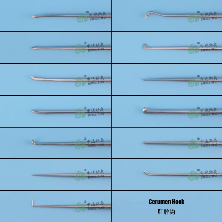 High Quality Medical Professinal Reusable Ear Micro Cerumen Hook - Buy ...