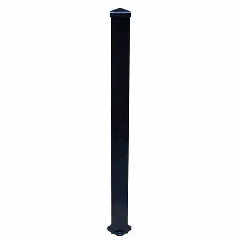 Durable Aluminum Fence Posts - Powder Coated & Customizable