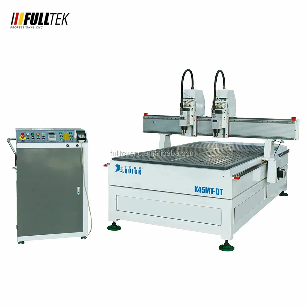 K45mt-dt Cnc Router Two Heads 1325/multi Spindle 1325 Cnc Machine - Buy ...