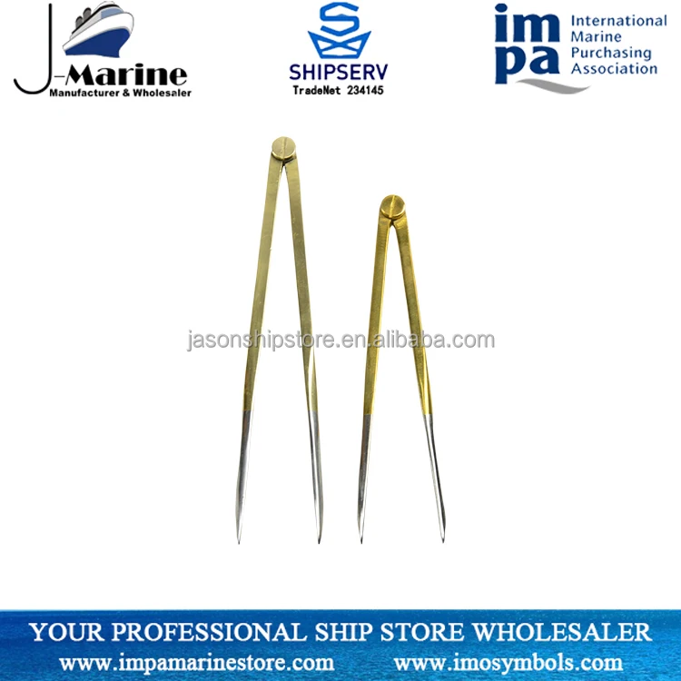 Brass Chart Dividers With Steel Point 170mm - Buy Chart Dividers,Brass ...