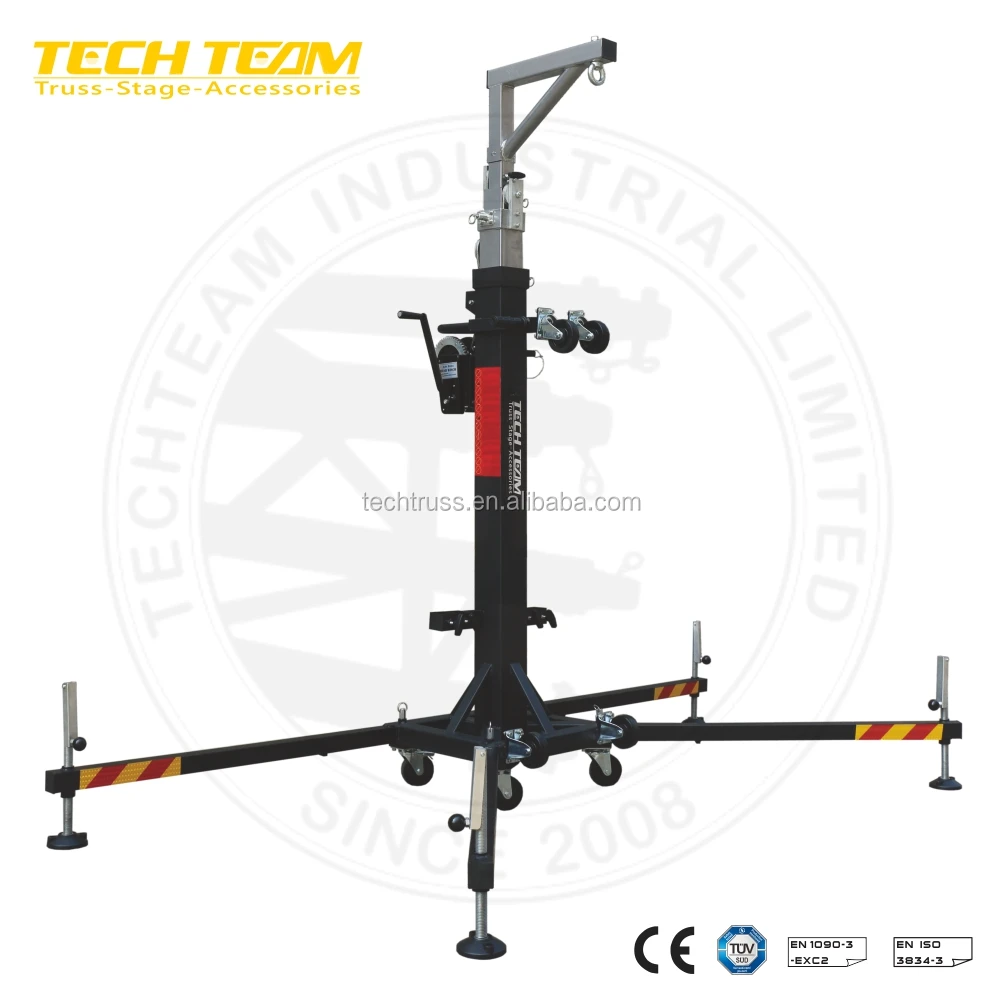 Telescopic Truss Lift Tower - Versatile Lighting & Speaker Mount