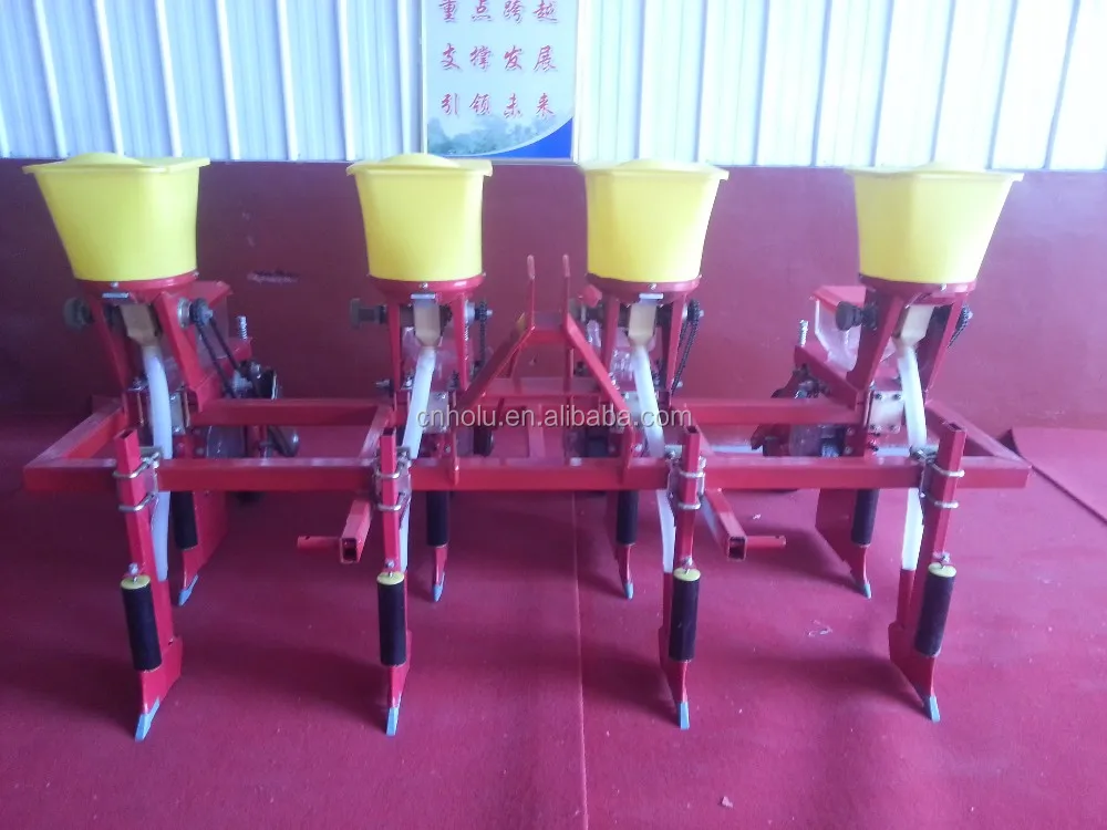 Potable Hand Push Corn Bean Seeder Planter Machine With Plastic Bucket ...