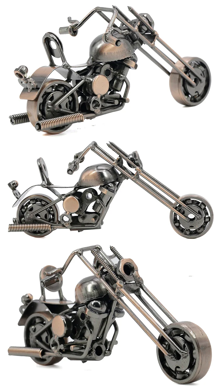 Creative Cool Metal Motorcycle Artifact Decorative Accessory Vehicle ...