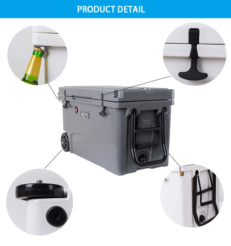 Motorcycle 75 Quart Cooler Box With Wheels - Buy 75 Quart,Cooler Box ...