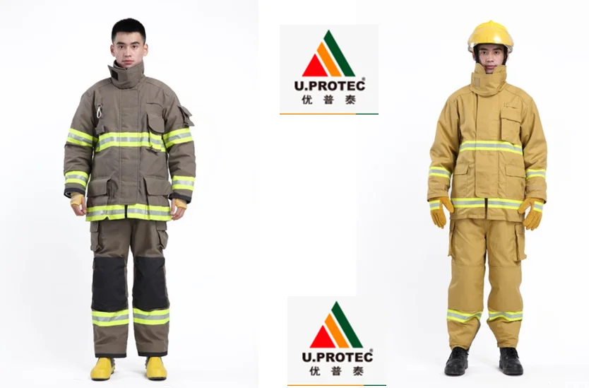 Hight Quality En469 Bunker Gear Navy Blue Fire Suit Firefighter ...