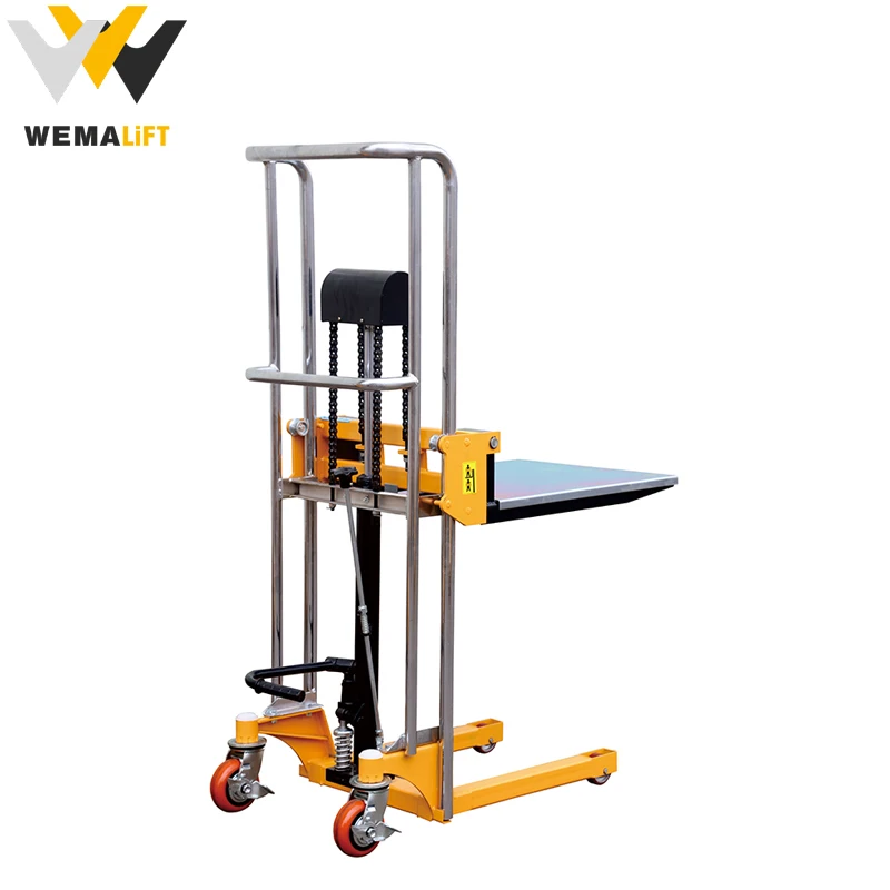 Mini Forklift,Small Forklift,400kgs Hand Stacker With Ce/tuv/gs - Buy ...