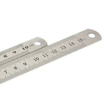 200cm 2000mm 2m 79 Inch Extra Long Etched Stainless Steel Metric Metal ...