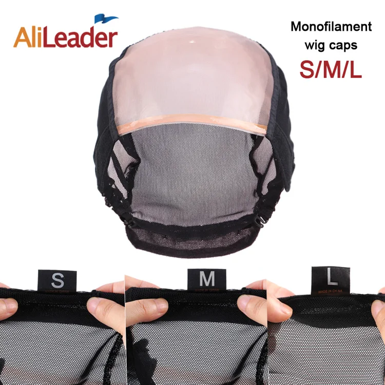 Best Monofilament Wig Cap Most Similar To Scalp Skin L M S Size Mono ...