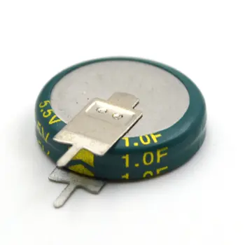 Small Cell Supercapacitor 5.5v 1f Coin V Type Ultra Capacitor - Buy 1 ...