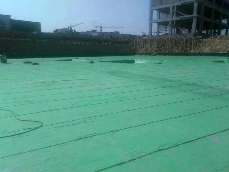 Self Adhesive Bitumen Waterproof Membrane with Cross Laminated HDPE Film