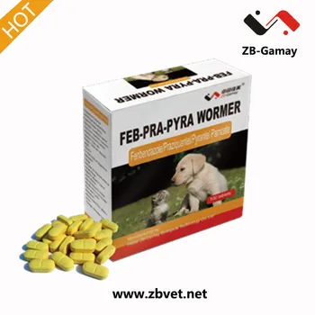 Praziquantel/pyrantel Pamoate/febantel Broad Spectrum Chewable ...