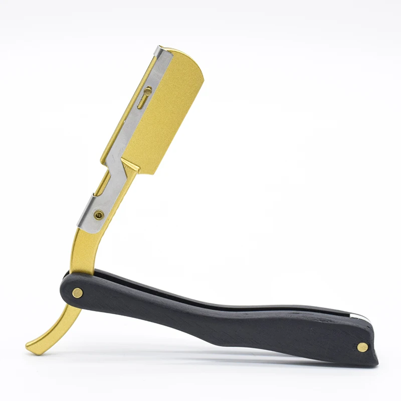 Vintage Old Shaving Knife Straight Edge Stainless Steel Barber Razor ...