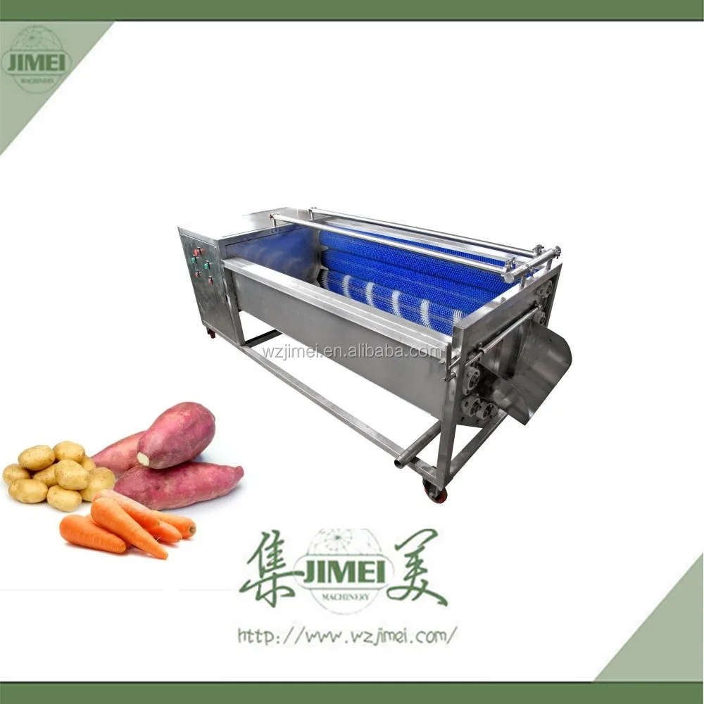 Brush Type Washer/potato Washing Machine - Buy Brush Type Washer,Brush ...