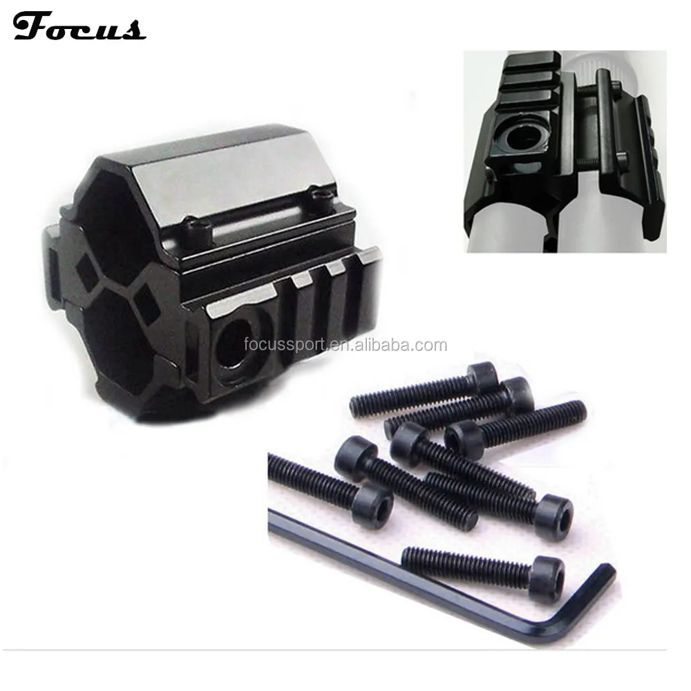 Focus Triple Aluminum Ak 47 Rail With Universal Barrel Mount On 21mm ...