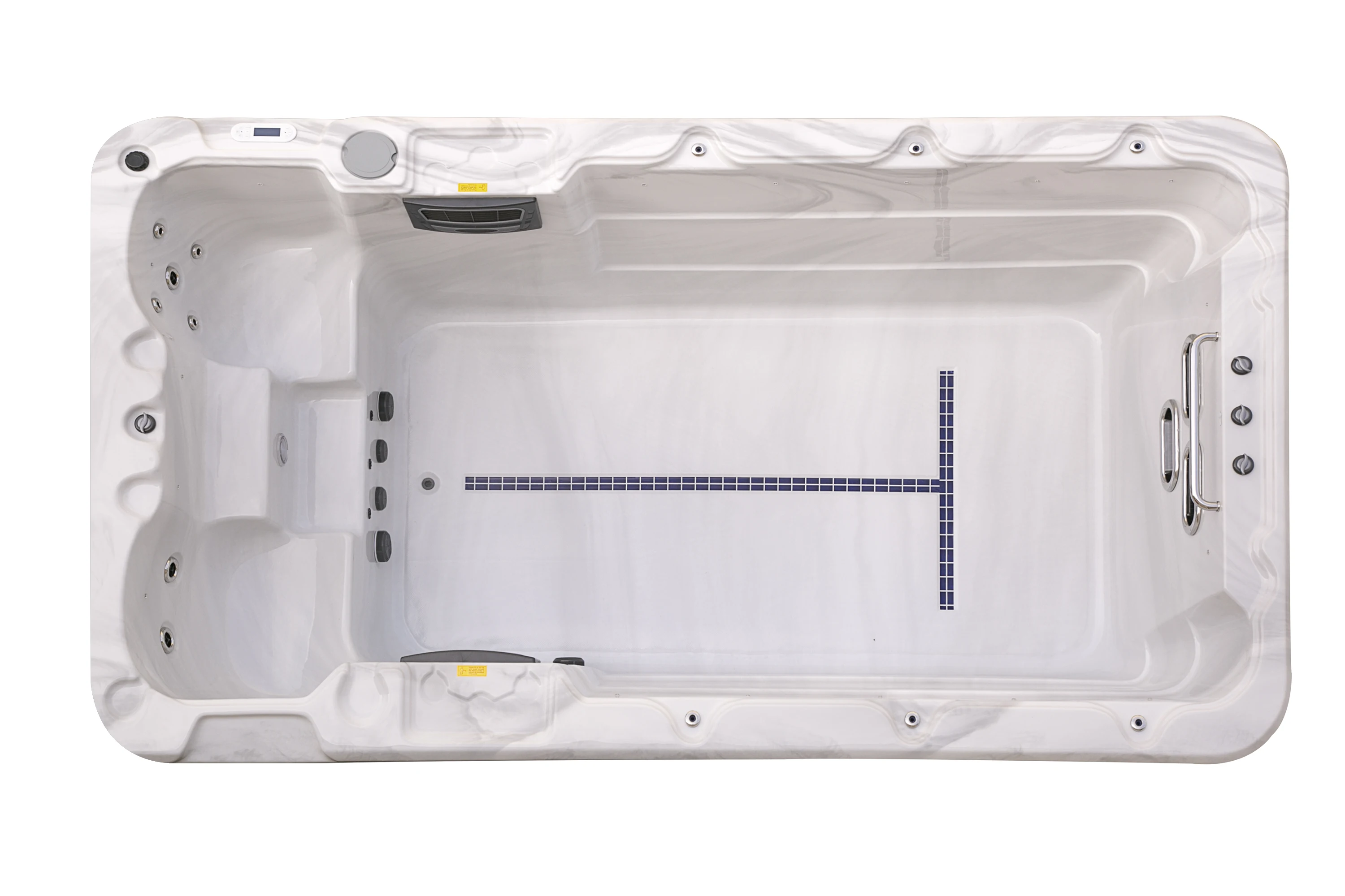 4m Underground Outdoor Acrylic Endless Swim Spa Pool Whirlpools With ...