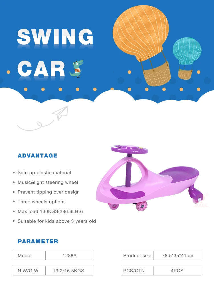 New Color Magic Plasma Swing Wiggle Race Car for Kids| Alibaba.com