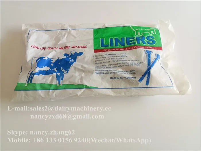 Dl019u Milk Machine Liner,Rubber Long Milking Inflations For Cow Milk ...
