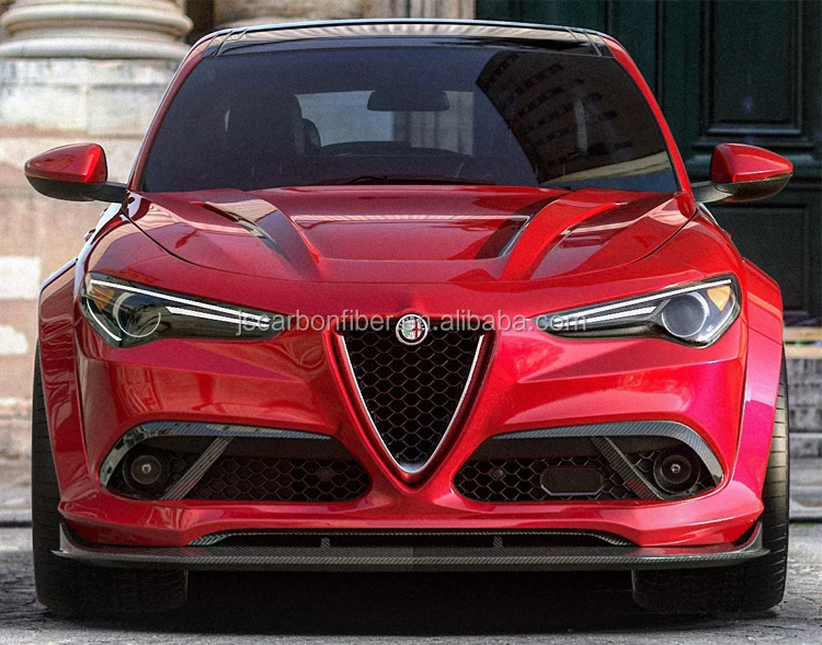 SD Real Carbon Fiber Wide Body Kit For Alfa Romeo Stelvio Products from ...