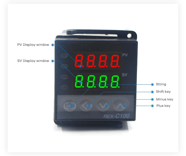 CG 48*48 REX-C100 K J PT100 Thermostat - Precision Control