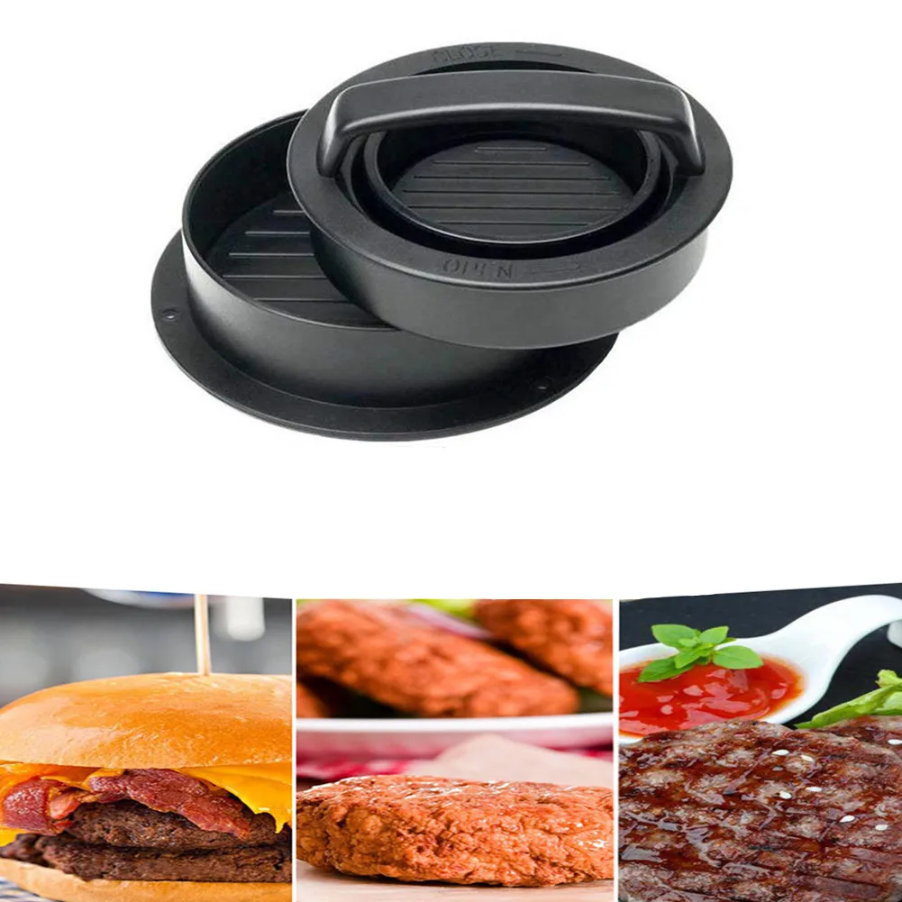 Adjustable Plastic Hamburger Patty Maker Large Burger Press - Buy ...