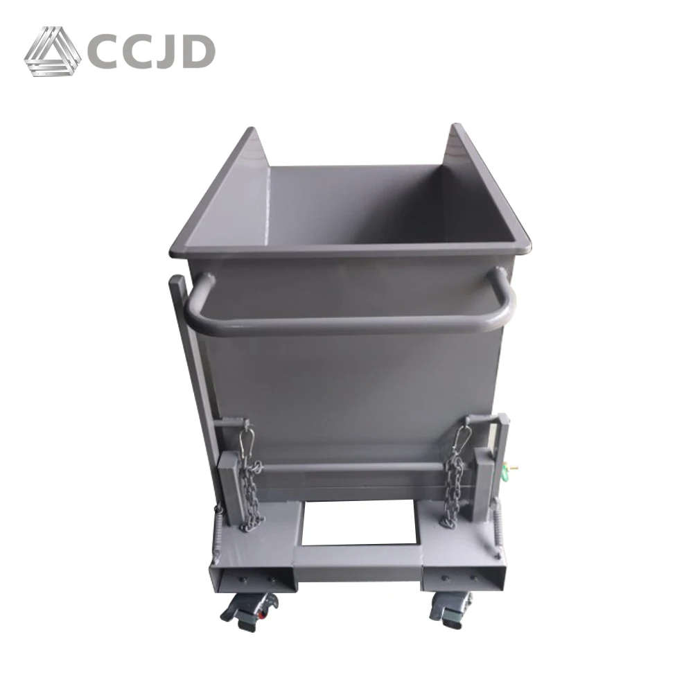 Jida Stackable Tipping Bin Self Dumping Hopper Forklift Attachments ...