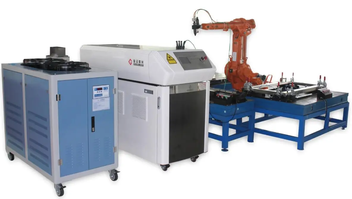 Robot Arm Laser Welding Machine for Aluminum Pipe & Sheet Metal