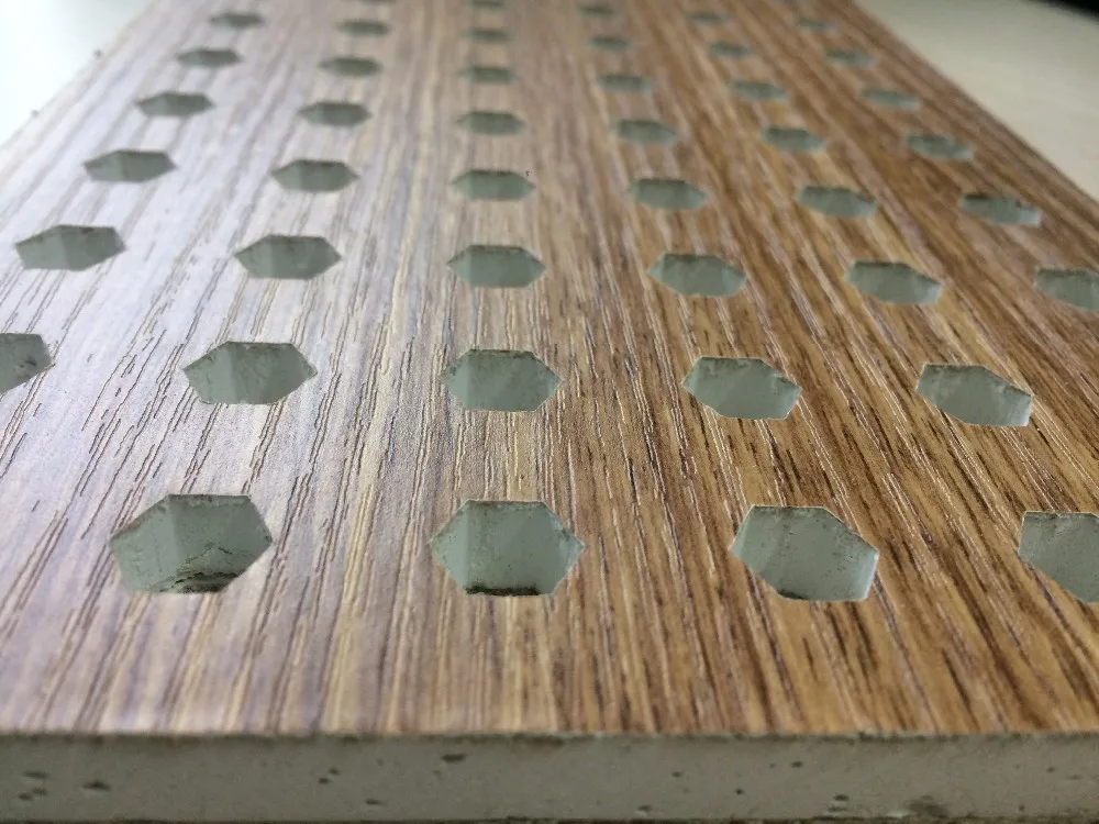 9.5mm Thick Perforated Plaster Plate For Ceiling And Wall Decoration ...