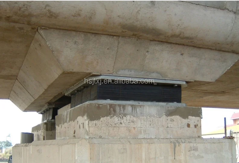 Hdr High Damping Seismic Isolating Rubber Bridge Bearing - Buy High ...