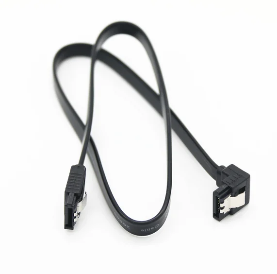 Custom SATA Data Cable - 6gb/s Right Angle 90 Degree